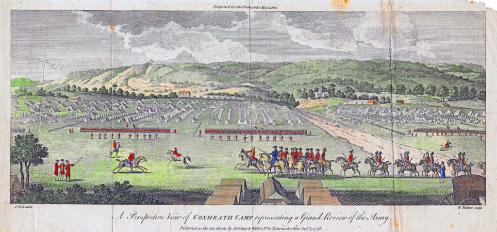 Coxheath Camp | Adkins History